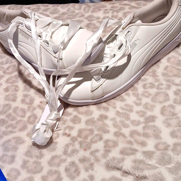 Puma | Shoes | Sneaker Ball Ready Pumas W Ribbons | Poshmark
